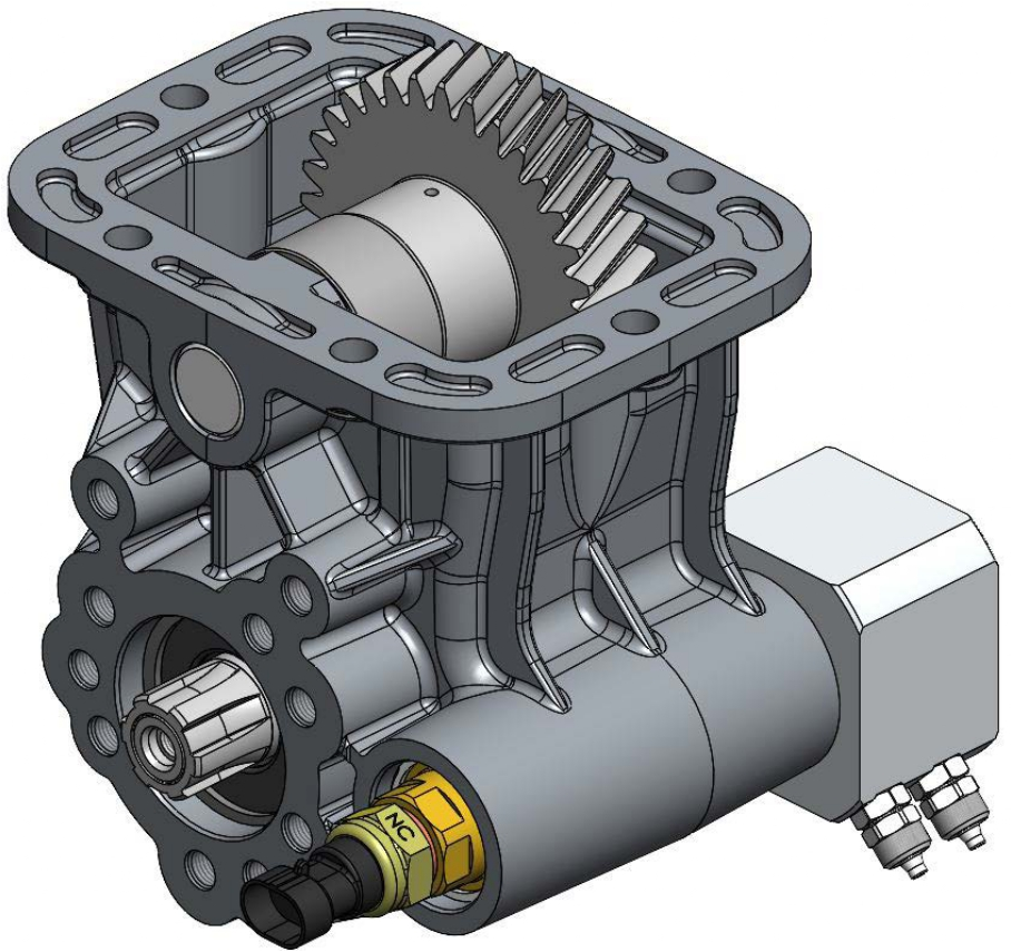PTO IVECO DAILY IPV NRM. ZF 5S-200 VACUUM