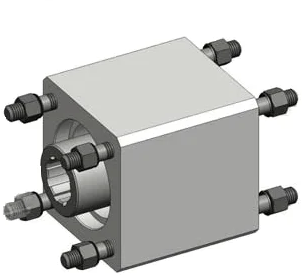 KOPPELING ISO14-FEMALE POMP / ISO14-FEMALE MOTOR