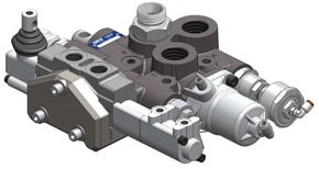 MODUL-GATE TIPPING VALVE + 1 SECTION DW + DOUBLE-PRESSURE PNEUM.