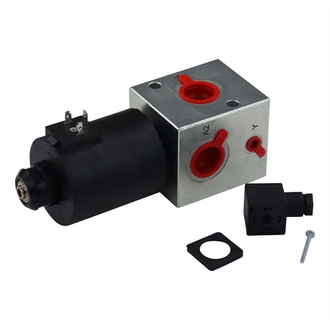 3-WAY VALVE 24VDC 3/4” 90 L/M 400 BAR