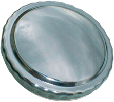 STEEL CAP 58 MM WITH VENTILATION WITHOUT LOCK