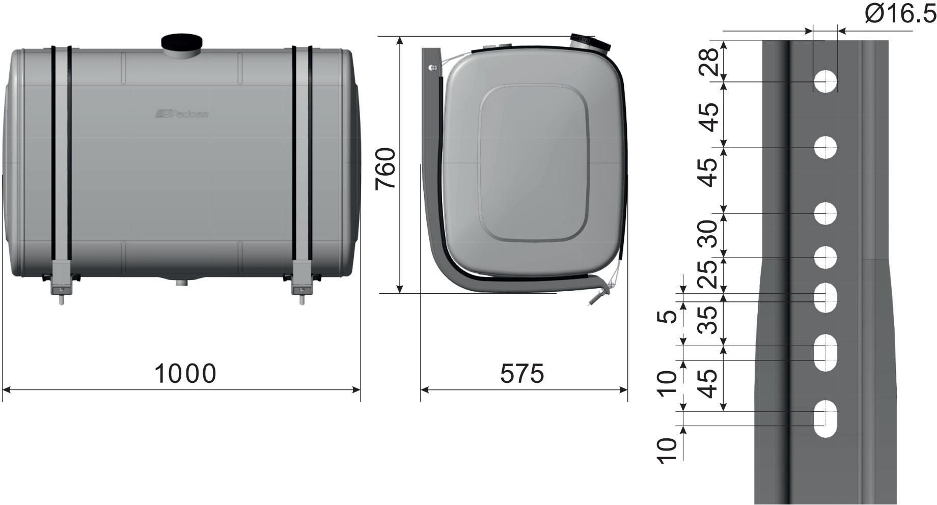 BRANDSTOFTANK RVS 150 LITER REVERSED | GEJE.NL