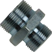 RECHTE VERLOOPNIPPEL 1/4" BUITENDRAAD - 3/4" BUITENDRAAD