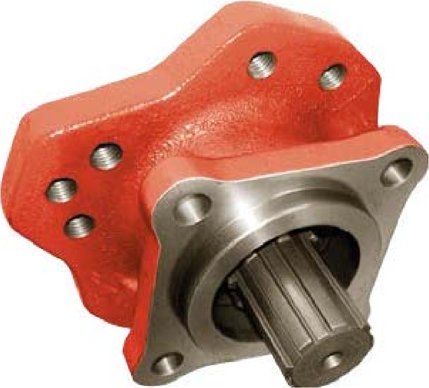 ADAPTER PTO ISO - POMP SAE BB 1" Z=15 GELAGERD