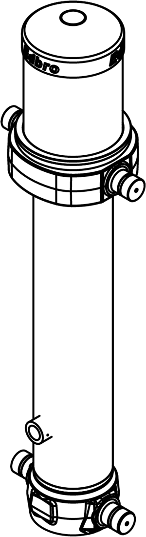 TIPPING CYLINDER CS17 5 STAGES 49 TONNES STROKE 5733 ULTRA (ALL STAGES ...