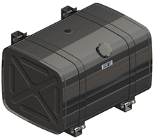 FUEL TANK STEEL 300 LTR 570*650*950