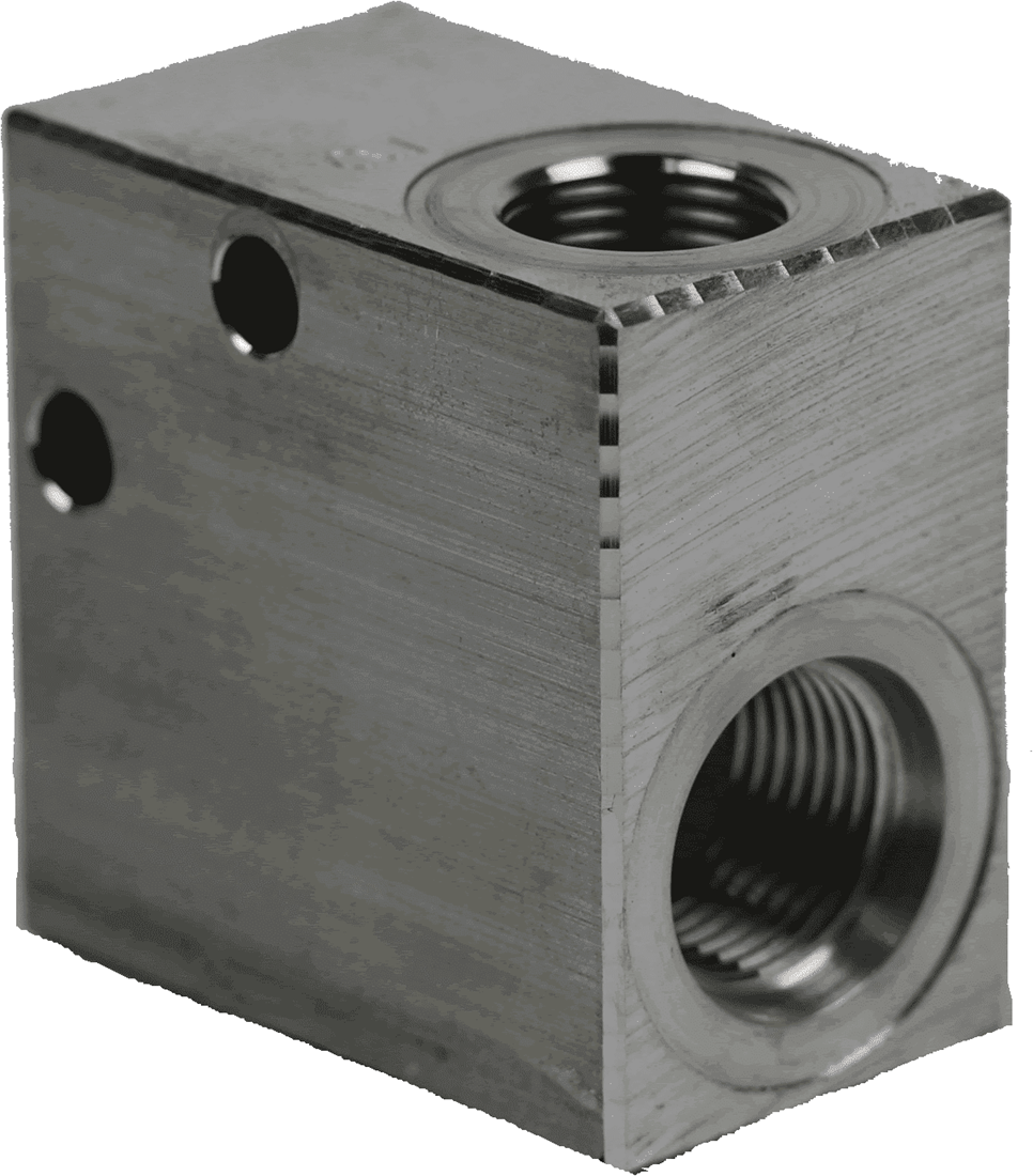 HUIS 3/8" ALU 2/2 CARTRIDGE SAE08