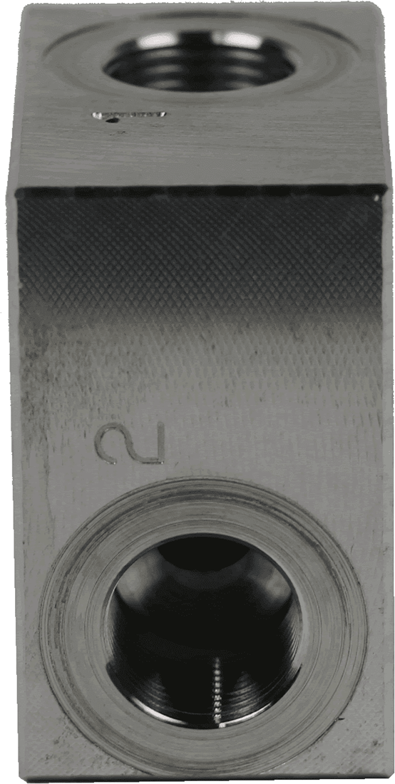 HUIS 3/8" ALU 2/2 CARTRIDGE SAE08