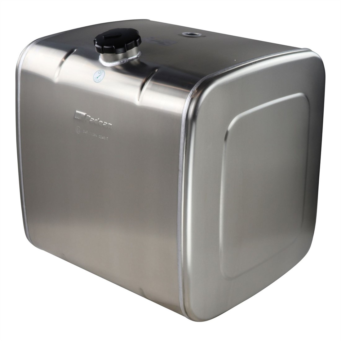 FUEL TANK ALUMINIUM 300 LTR 706*636*735 REVERSED