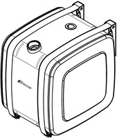 FUEL TANK ALUMINIUM 260 LTR 700*700*600