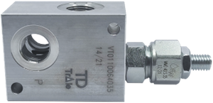 OVERDRUKVENTIEL DIRECT 40 L/M VEER 50-350 (MAX250)